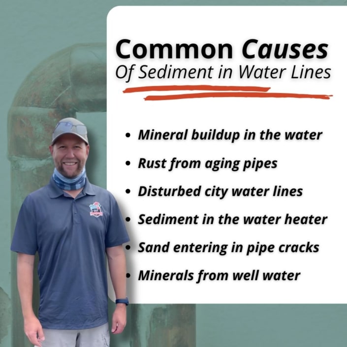 What Are the Causes and Signs of Sediment in Water Lines? - Inspectors